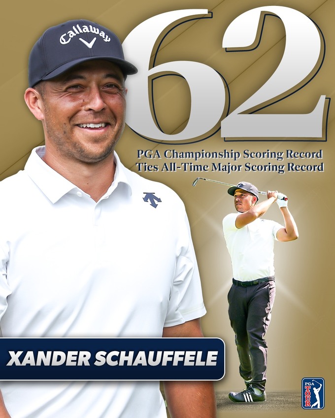 ‘부활 기대감↑’ 김주형, PGA 챔피언십 1R 공동 5위… 1위 쇼플리는 라운드 최소타 타이 - 세계일보